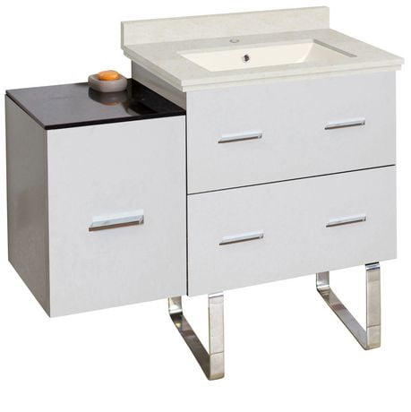 Click here for American Imaginations 37.75-In. W Vanity Set White... prices