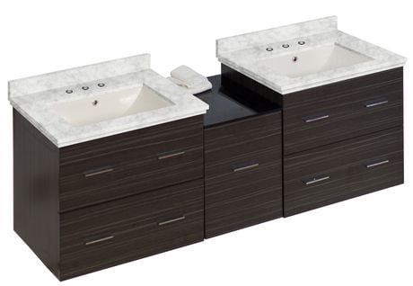 Click here for American Imaginations 61.5-In. W Vanity Set Grey G... prices