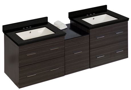 Click here for American Imaginations 61.5-In. W Vanity Set Grey G... prices