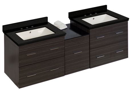 Click here for American Imaginations 61.5-In. W Vanity Set Grey G... prices