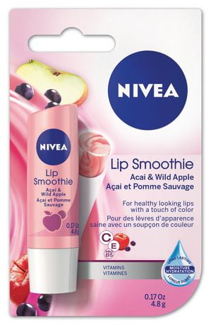 Nivea Lip Smoothie Acai & Wild Apple 4.8 G | Walmart Canada