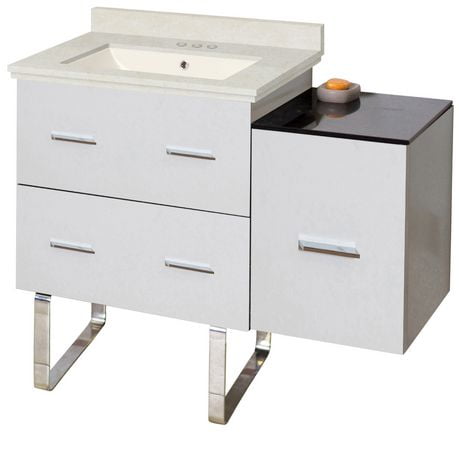 Click here for American Imaginations 37.75-In. W Vanity Set White... prices