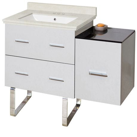 Click here for American Imaginations 37.75-In. W Vanity Set White... prices