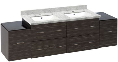 Click here for American Imaginations 76-In. W Vanity Set Grey Gre... prices