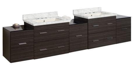 Click here for American Imaginations 88.5-In. W Vanity Set Grey G... prices