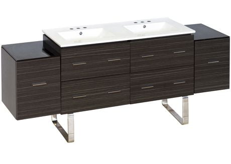 Click here for American Imaginations 76-In. W Vanity Set Grey Gre... prices