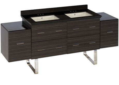 Click here for American Imaginations 75.5-In. W Vanity Set Grey G... prices