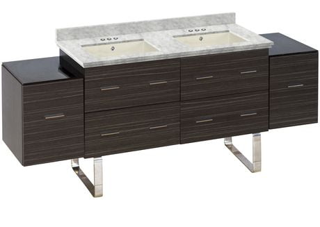 Click here for American Imaginations 76-In. W Vanity Set Grey Gre... prices