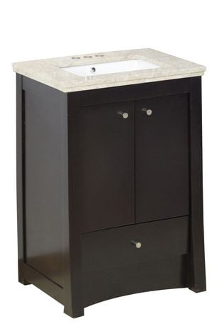 Click here for American Imaginations 23.75-In. W Vanity Set Walnu... prices