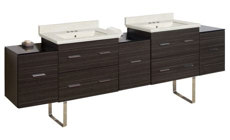Click here for American Imaginations 88.5-In. W Vanity Set Grey G... prices