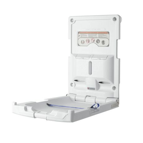 Click here for Foundations Poly  Vertical  Surface Mount Baby Cha... prices