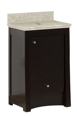 Click here for American Imaginations 19.75-In. W Vanity Set Walnu... prices