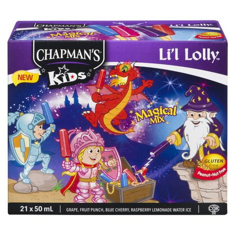 Chapman's Ice Cream Chapman's Lil's Lolly Kids Magical Mix Fruit Water ...