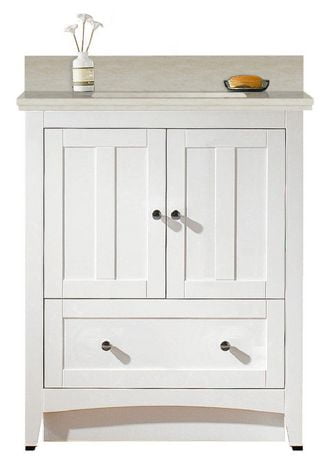 Click here for American Imaginations 30.5-In. W Vanity Set White... prices