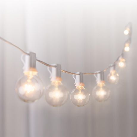 Click here for Merkury Innovations 8.2 Ft. Cafe String Lights Whi... prices