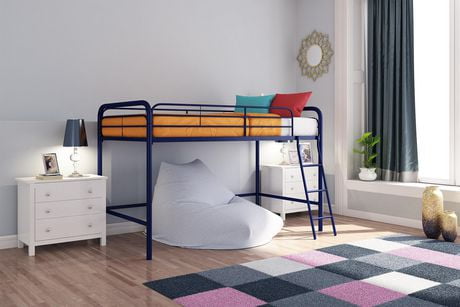 Click here for Dhp Junior Loft Bed Navy Twin prices