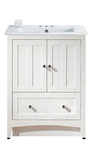 Click here for American Imaginations 30-In. W Vanity Set White Wh... prices
