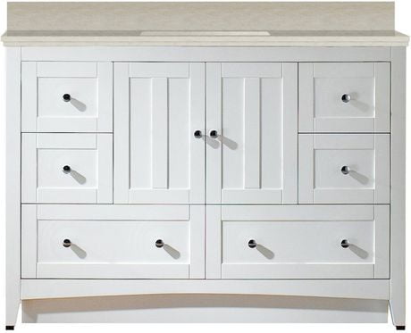 Click here for American Imaginations 47.6-In. W Vanity Set White... prices