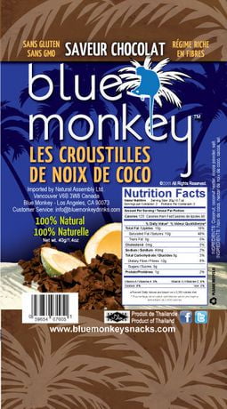 blue monkey Chocolate Toasted Coconut Chips | Walmart Canada