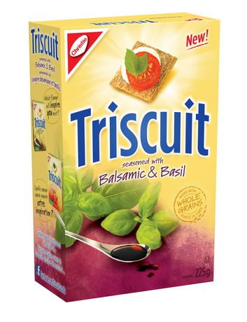Triscuit Balsamic & Basil Crackers | Walmart Canada