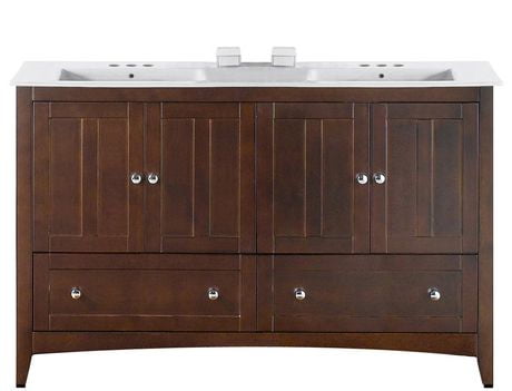 Click here for American Imaginations 59-In. W Vanity Set Walnut W... prices