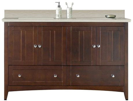 Click here for American Imaginations 59-In. W Vanity Set Walnut W... prices