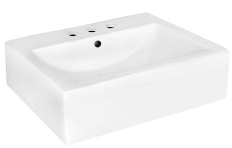 Click here for American Imaginations 20.25-In. W Vessel White Whi... prices