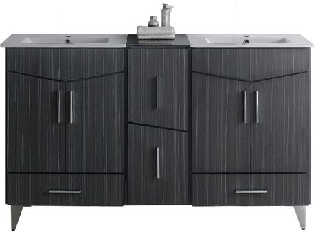 Click here for American Imaginations 61.5-In. W Vanity Set Grey G... prices