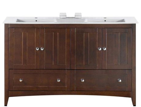 Click here for American Imaginations 59-In. W Vanity Set Walnut W... prices
