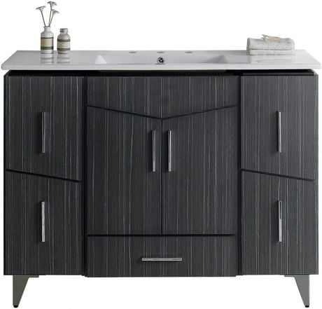 Click here for American Imaginations 48-In. W Vanity Set Grey Gre... prices