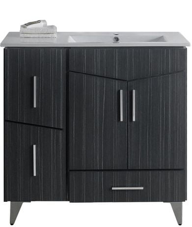 Click here for American Imaginations 35.5-In. W Vanity Set Grey G... prices
