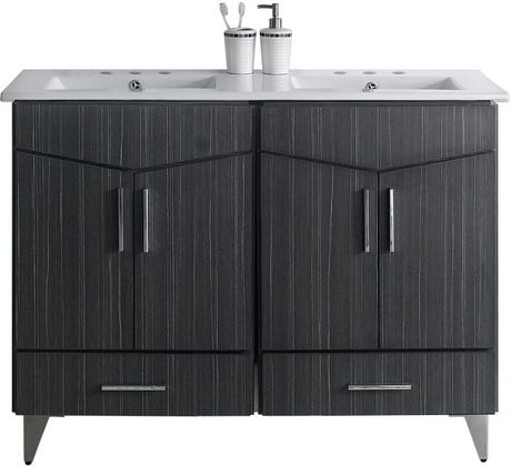 Click here for American Imaginations 48-In. W Vanity Set Grey Gre... prices