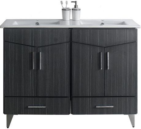 Click here for American Imaginations 48-In. W Vanity Set Grey Gre... prices