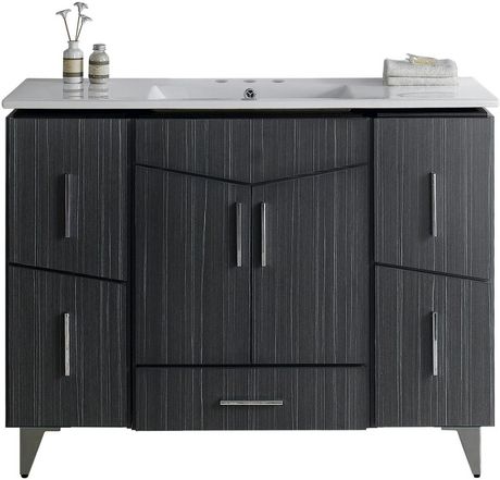 Click here for American Imaginations 48-In. W Vanity Set Grey Gre... prices