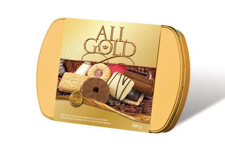 Waterbridge All Gold Belgian Chocolate Cookie Tin - Walmart.ca