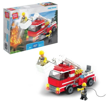 Click here for Play Day - Fire Truck 227 Piece Building Blocks Se... prices