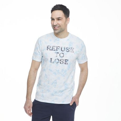 Click here for George Mens Short Sleeve Graphic Tee Blue S prices