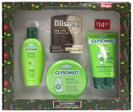 Glysomed® Body Lotion, Hand Cream, Foot Balm and Blistex® Lip Balm Gift ...