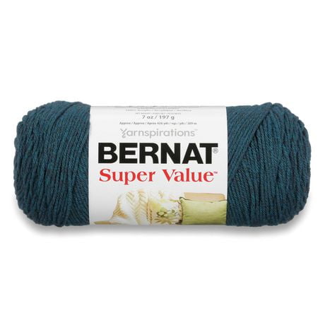 Click here for Bernat Super Value Yarn (197 G  7 Oz) Teal Heather prices