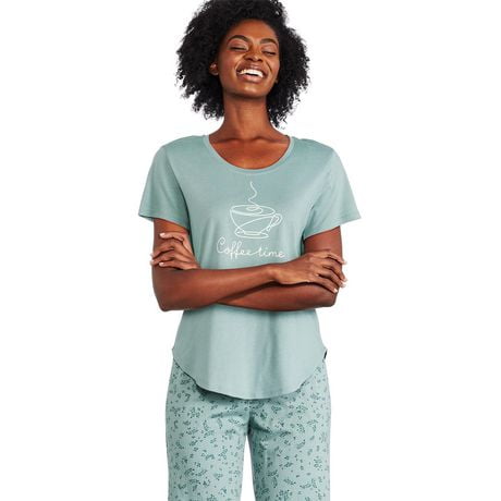 George Women's Scoop Neckline Tee - Walmart.ca