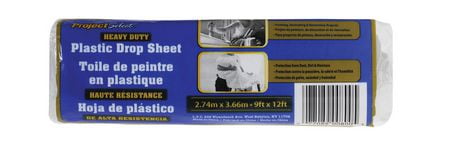Project Select Heavy Duty Plastic Drop Sheet, 2.74 m x 3.66 m - Walmart.ca