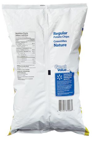 Great Value™ Regular Potato Chips | Walmart Canada