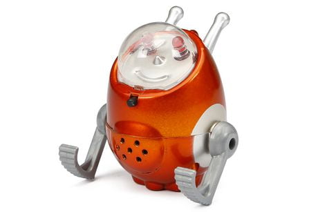 New Bright 5 Inch Battery Operated Giggle Bots Wobbler Orange - Walmart.ca