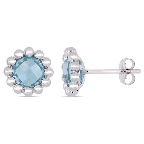 Click here for Tangelo 2-1/10 Carat T. G.W. Sky-Blue Topaz 10 K W... prices