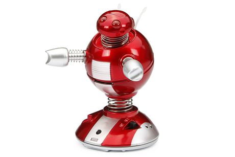 New Bright 5 Inch Battery Operated Giggle Bots Dancer Red | Walmart Canada
