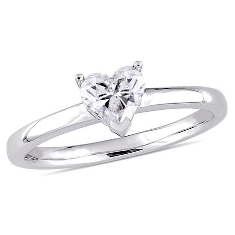 Click here for Miabella 1/2 Carat T. W. Heart-Cut Diamond 14 K Wh... prices