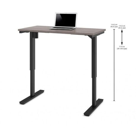 Click here for Bestar 24 X 48 Electric Height Adjustable Table Ba... prices