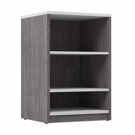 Click here for Cielo By Bestar 19.5 Base Storage Unit Bark Gray &... prices