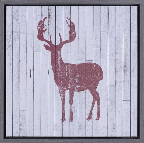 Click here for Red Moose I By Artmaison Canada  Natural Art Canva... prices