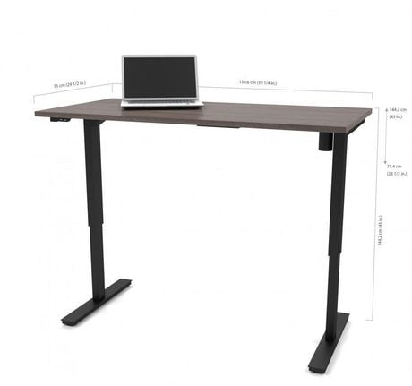 Click here for Bestar 30 X 60 Electric Height Adjustable Table Ba... prices